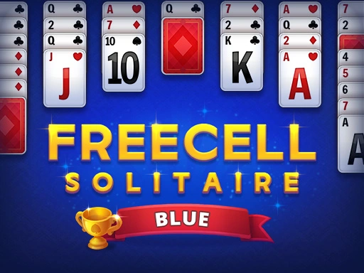 Freecell Solitaire Blue | Play HTML5 Games